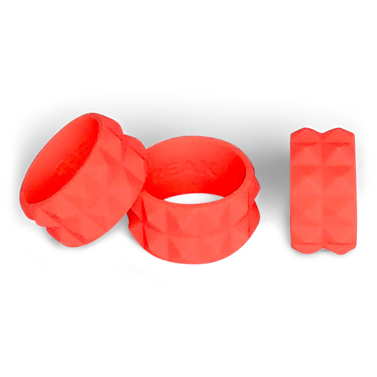 Women's Active Silicone Ring in Lava Neon Coral - THE BREAK